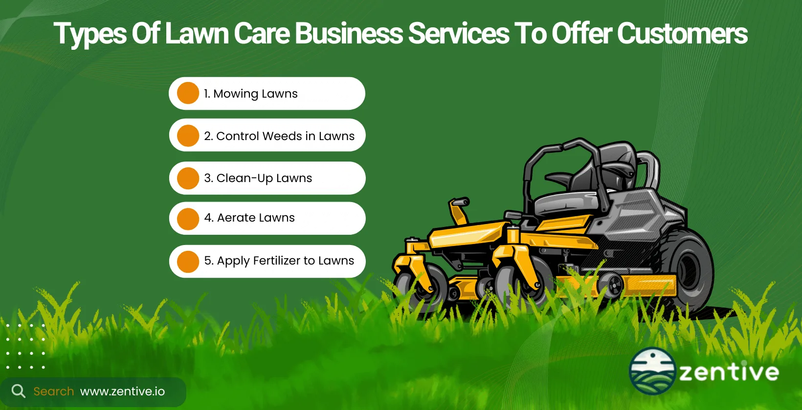 20 Types Of Lawn Care Business Services To Offer Customers